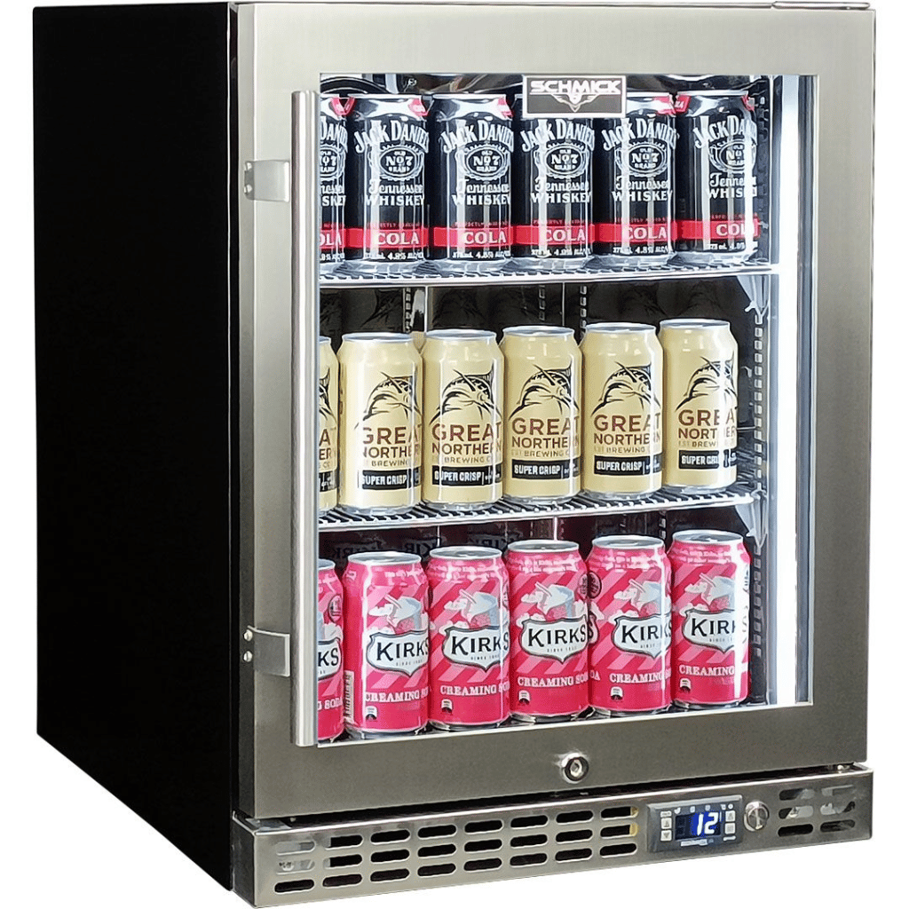Schmick SK86R-HD 89L Stainless Steel Under Bench Bar Fridge – The ...